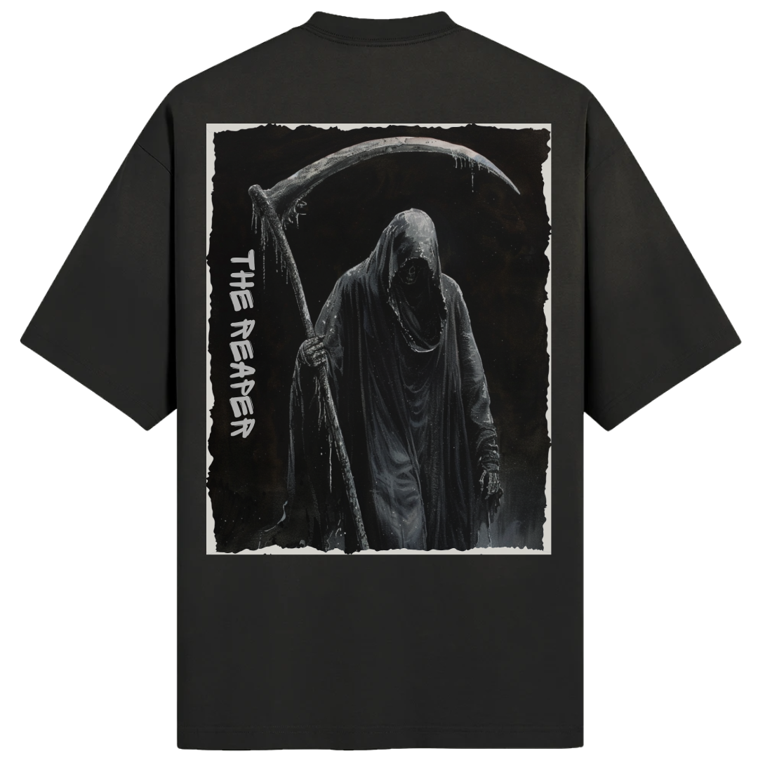 THE GRIM REAPER OVERSIZED T-SHIRT - GODS OF DEATH – Pantheon Apparel